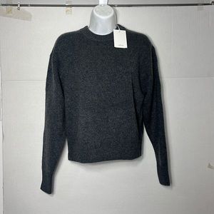 Wilfred | Sweaters | Nwt Aritzia Color Heather Chrome Luxe Cashmere ...